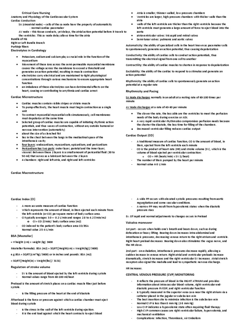 CCN Cardio | PDF | Cardiac Muscle | Ventricle (Heart)