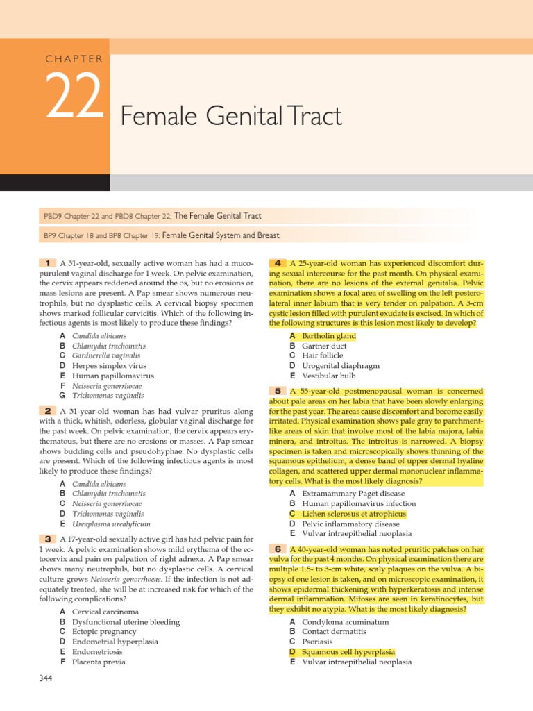 Friable Cervix and Associated Conditions | PDF | Cervical Cancer ...