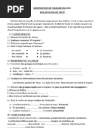 Composition CP1 & CP2 2024-2025 | PDF