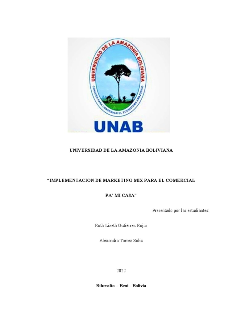 Proyecto Unab | PDF | Investigación de mercado | Marketing