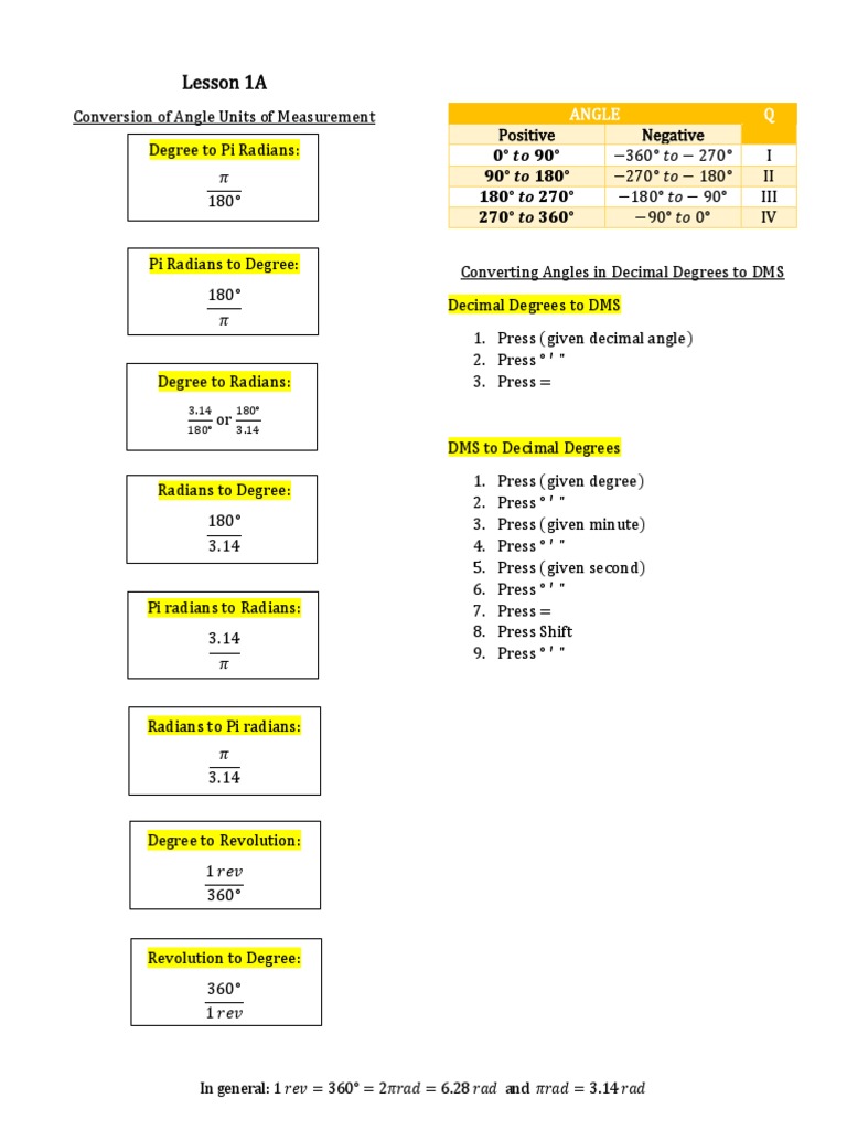 FORMULA | PDF | Angle | Trigonometric Functions