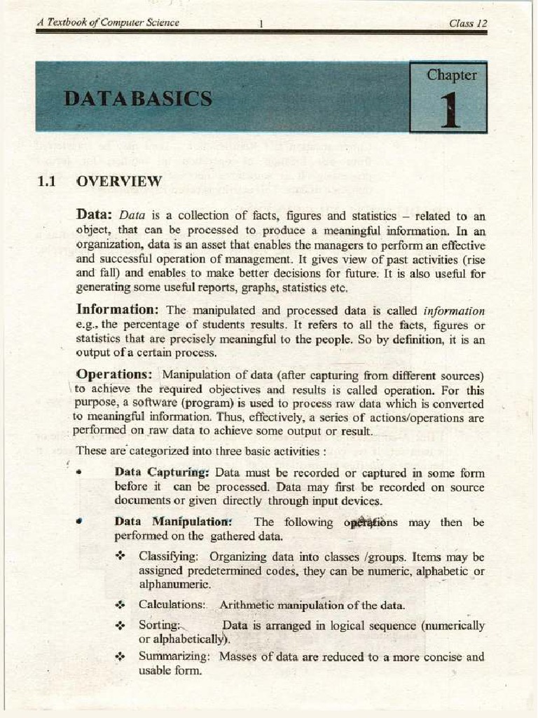 2nd Year Computer Full Book PB | PDF