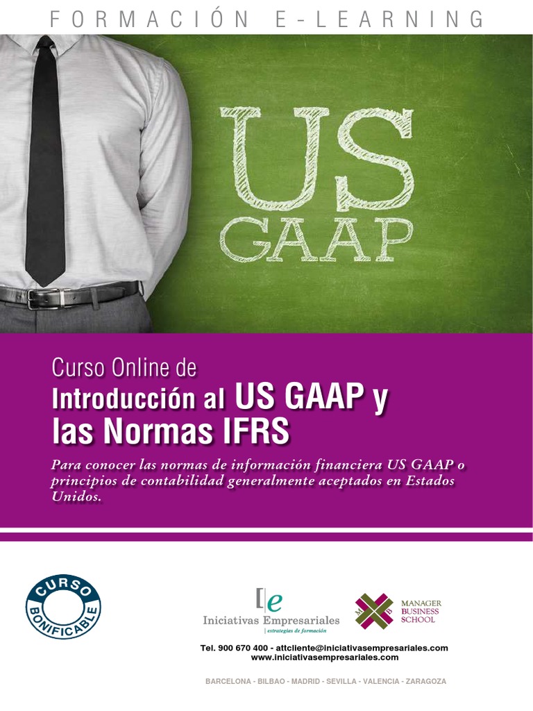 Introduccion US GAAP Normas IFRS | PDF | Principios de contabilidad ...