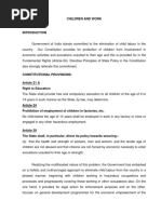 ILO Convention 138: Minimum Age Summary | PDF | International Labour ...