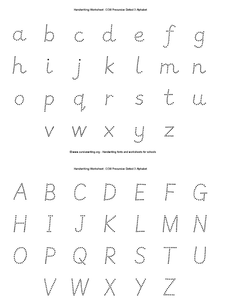 Cursive Writing Template | PDF | Career & Growth | Art