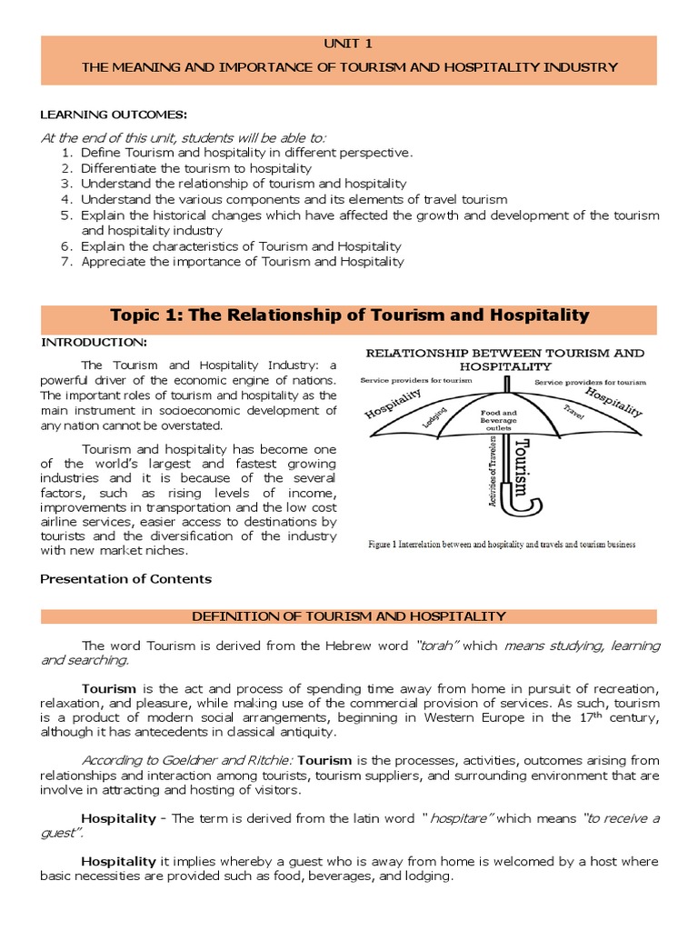 Microperspective Module 1 | PDF | Tourism | Economies