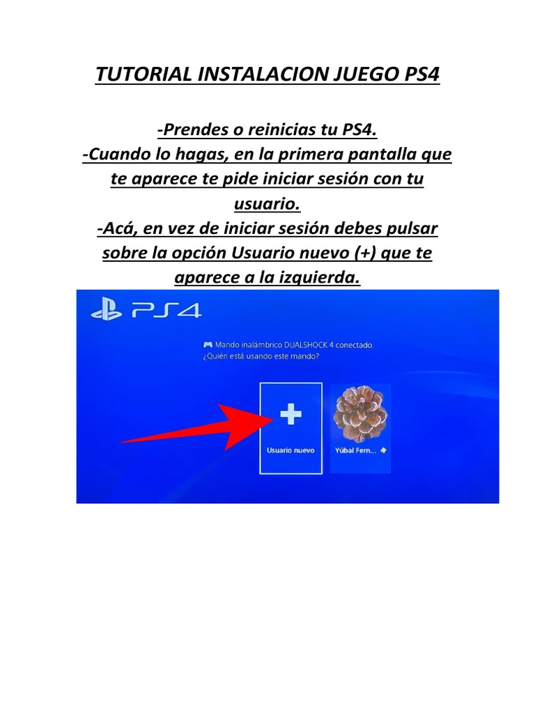 Tutorial Instalacion PS4 | PDF