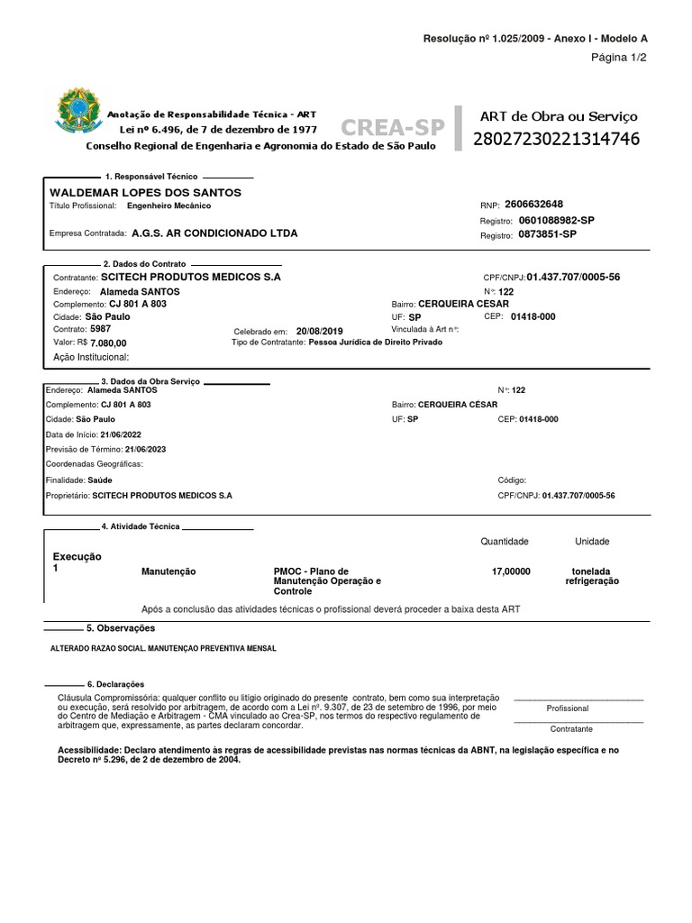 Art Scitech - Art 2022 A 2023 | Descargar gratis PDF | Arbitragem