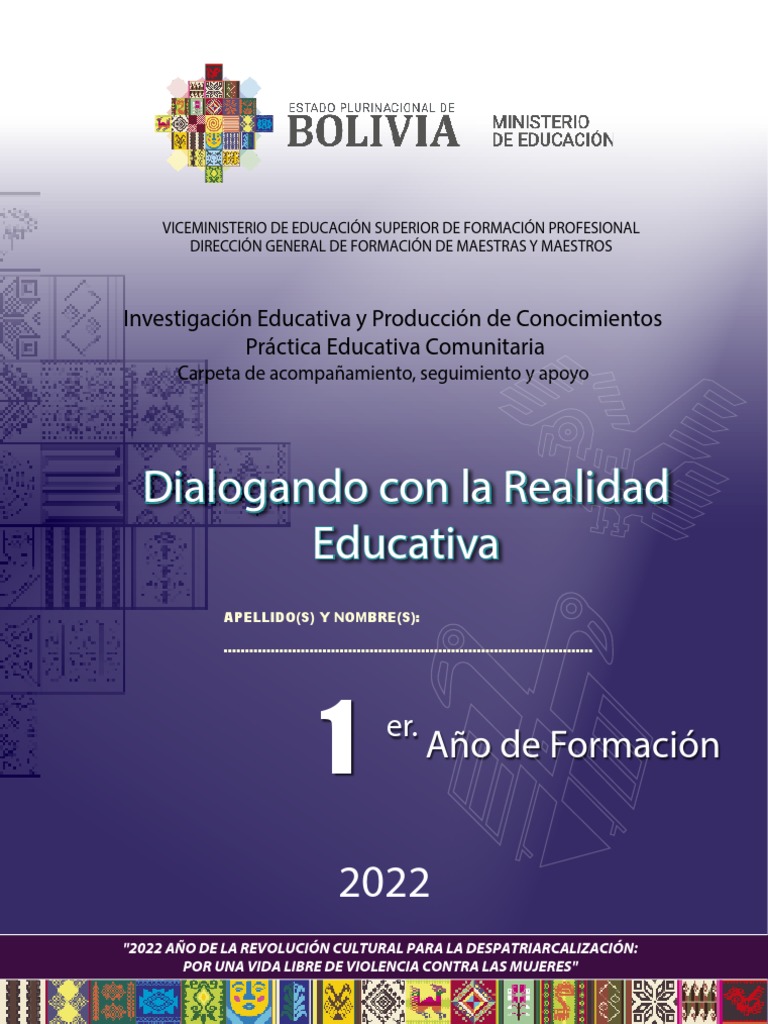 Carpeta Iepc-Pec 1° Año 2022 | PDF