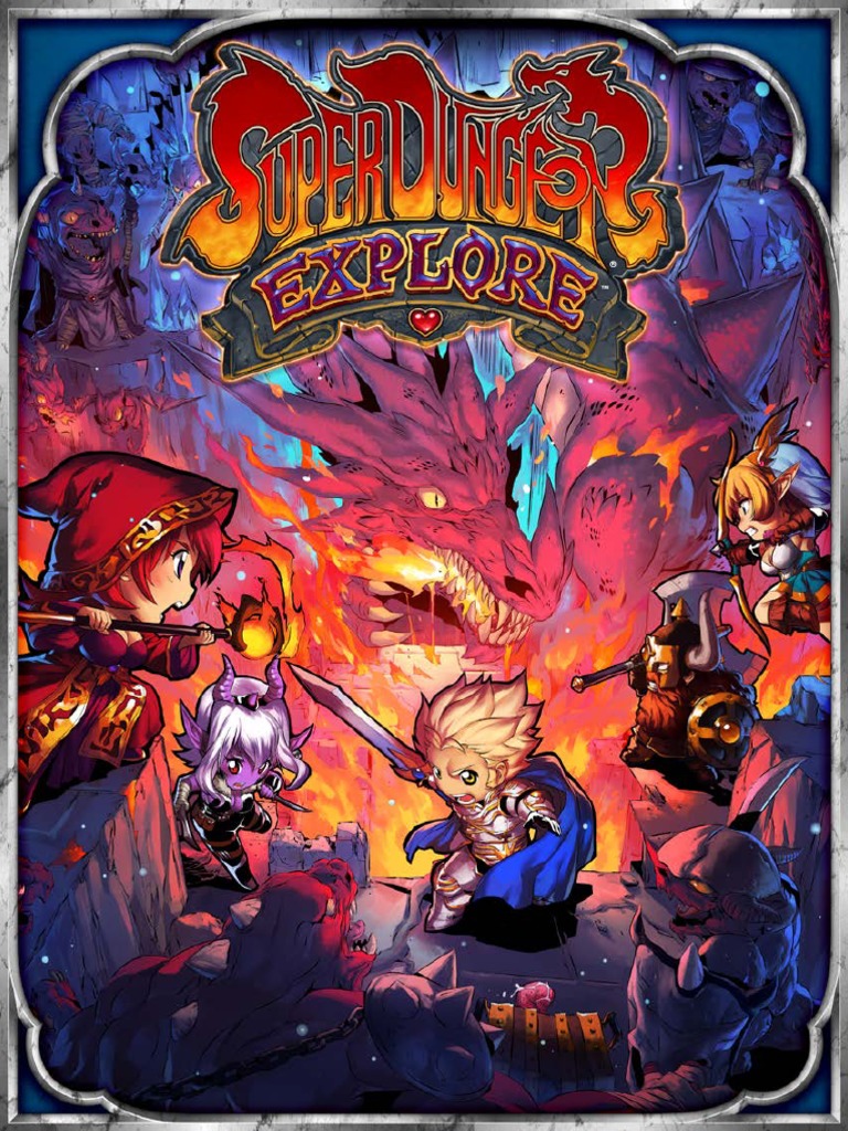 Super Dungeon Explore Rulebook Lite | PDF | Gaming