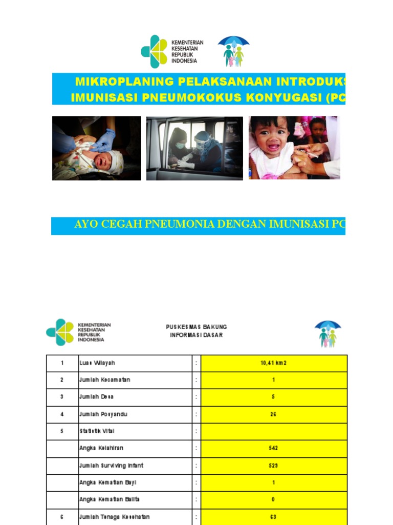 Microplanning PCV Tingkat Puskesmas | PDF
