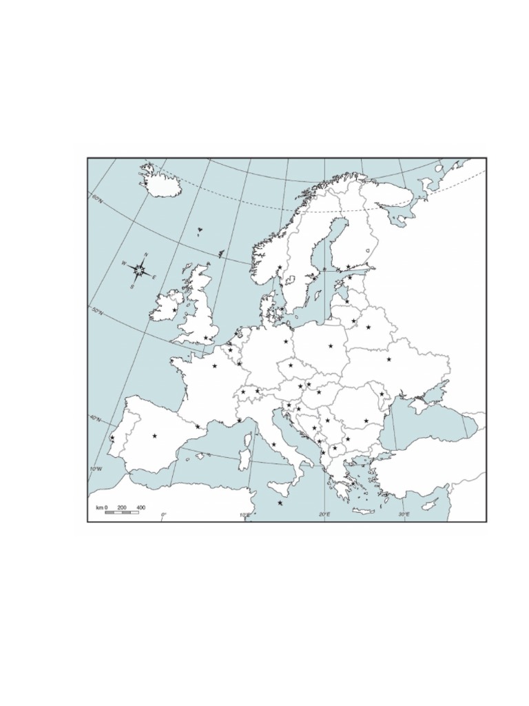 Mapa Europa | PDF