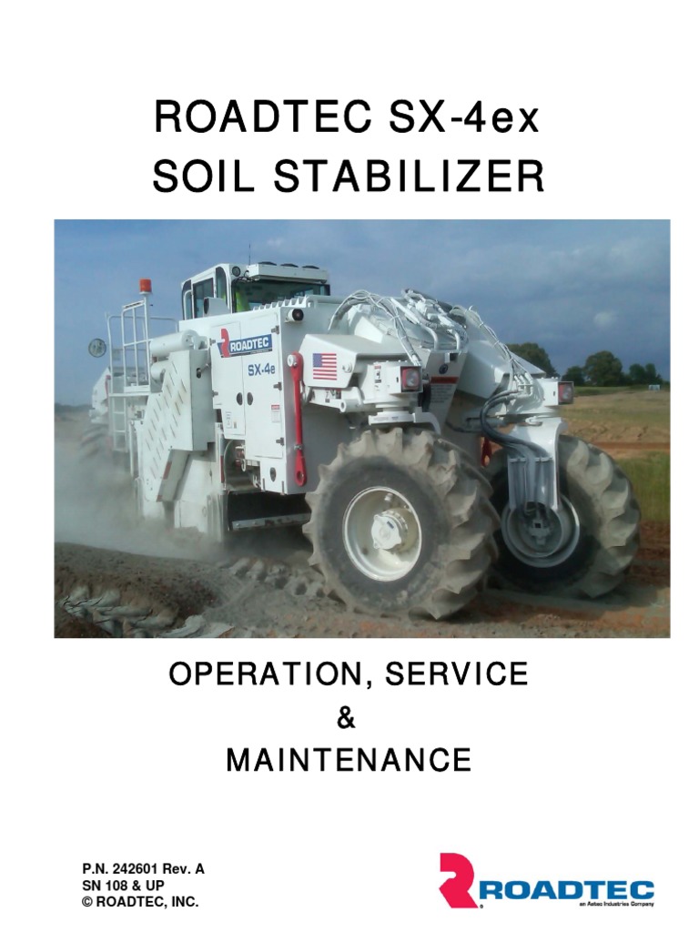 Sx-4ex Opserv-Rev A - SN 108 | PDF | Personal Protective Equipment | Motor Oil