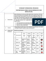 SOP Penyimpanan B3 | PDF