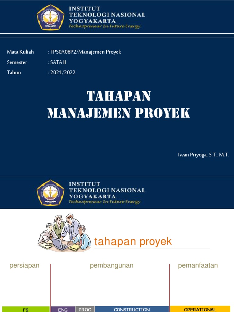 Tahapan Manajemen Proyek | PDF
