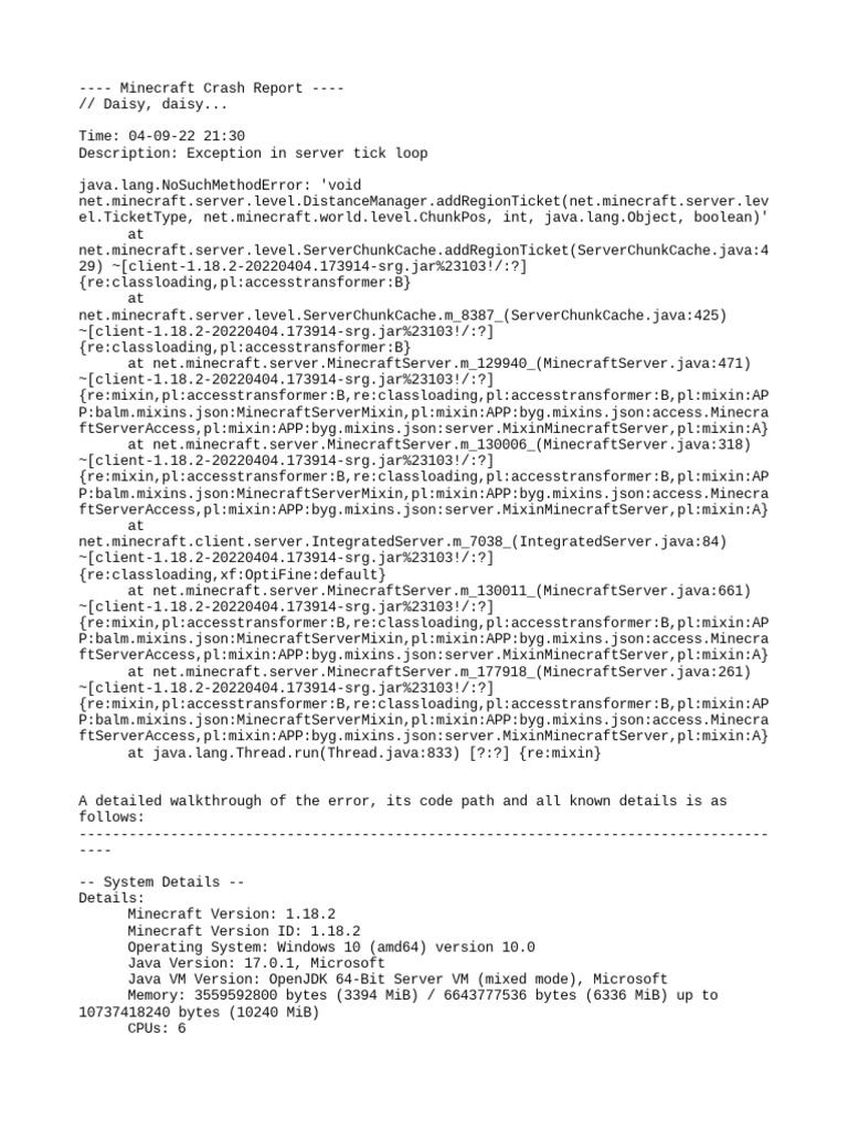 Crash 2022 09 04 - 21.30.05 Server | PDF | Advanced Micro Devices | Computer Engineering