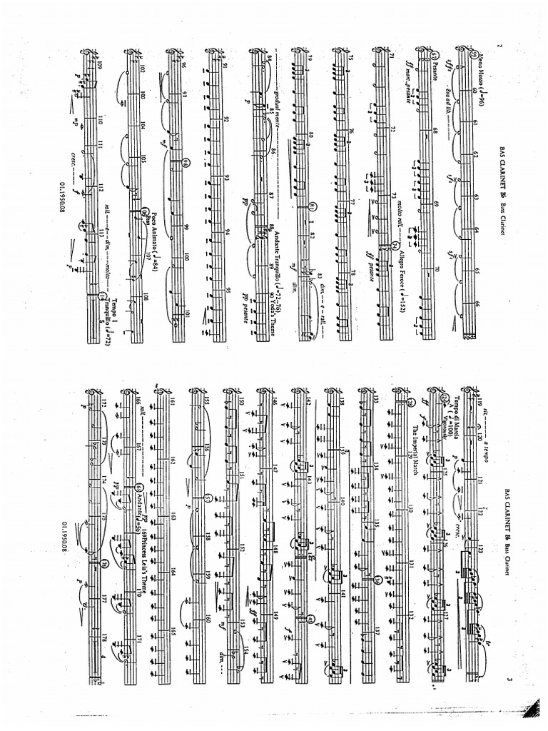 Star Wars Saga John Williams Arr Johan de Meij PDF PDF 60 | PDF