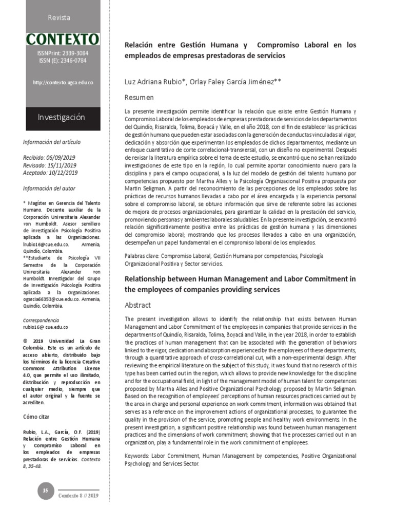 Investigación: Luz Adriana Rubio, Orlay Faley García Jiménez Resumen ...