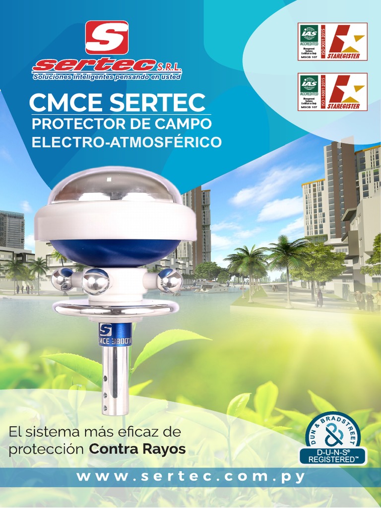 Brochure-Cmce-Sertec - Es2021 | Descargar gratis PDF | Relámpago ...