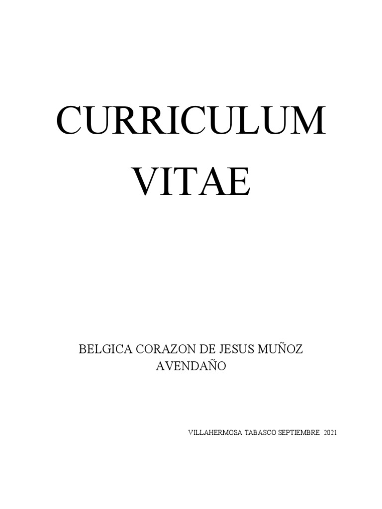 Curriculum Bel | PDF | Educación de la primera infancia | Desarrollo humano