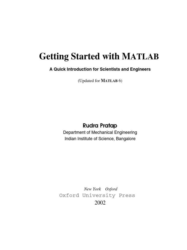 123 Rudra | Download Free PDF | Matlab | Matrix (Mathematics) 123 Rudra | Download Free PDF | Matlab | Matrix (Mathematics)