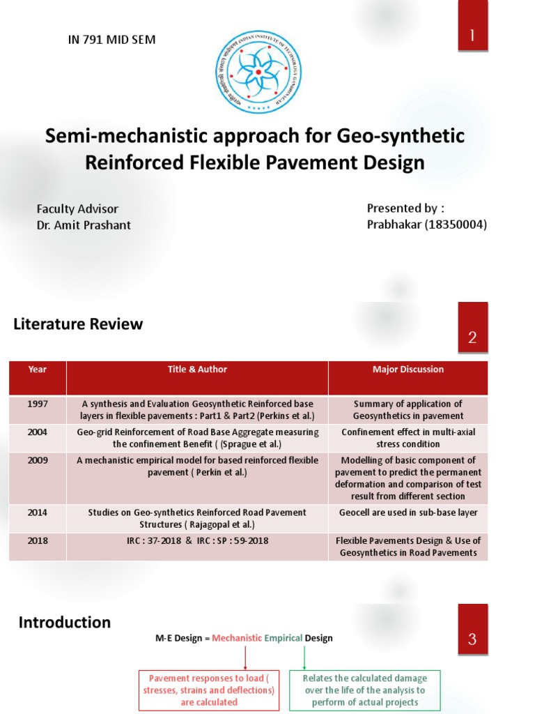 Flexible Pavement Design IN 791 Final | PDF | Road Surface | Pascal (Unit)