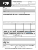 New-NDT 15A - Experience Claim Form (Rev. 2) | PDF | Identity Document