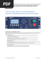Procedimiento SEL 351 | PDF | Relé | Informática