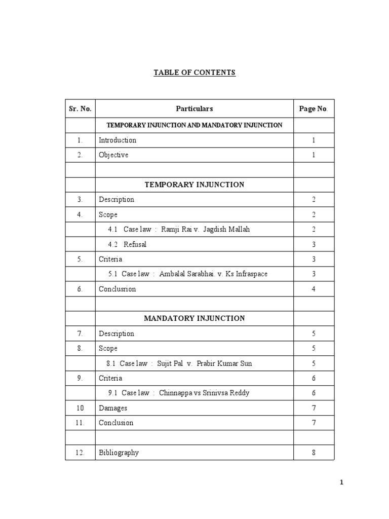 Temporary Injunction and Mandatory Injunction | PDF | Injunction | Lawsuit
