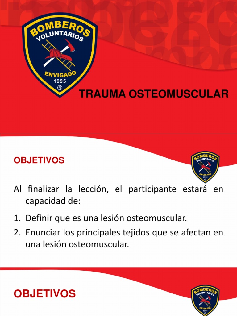 Trauma Osteomuscular | PDF | Hueso | Lesión
