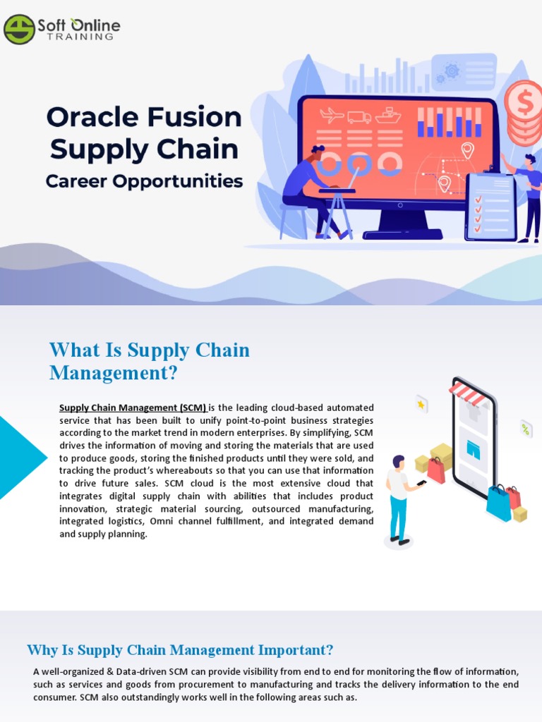 Oracle Fusion SCM Training Guide | PDF | Supply Chain Management ...