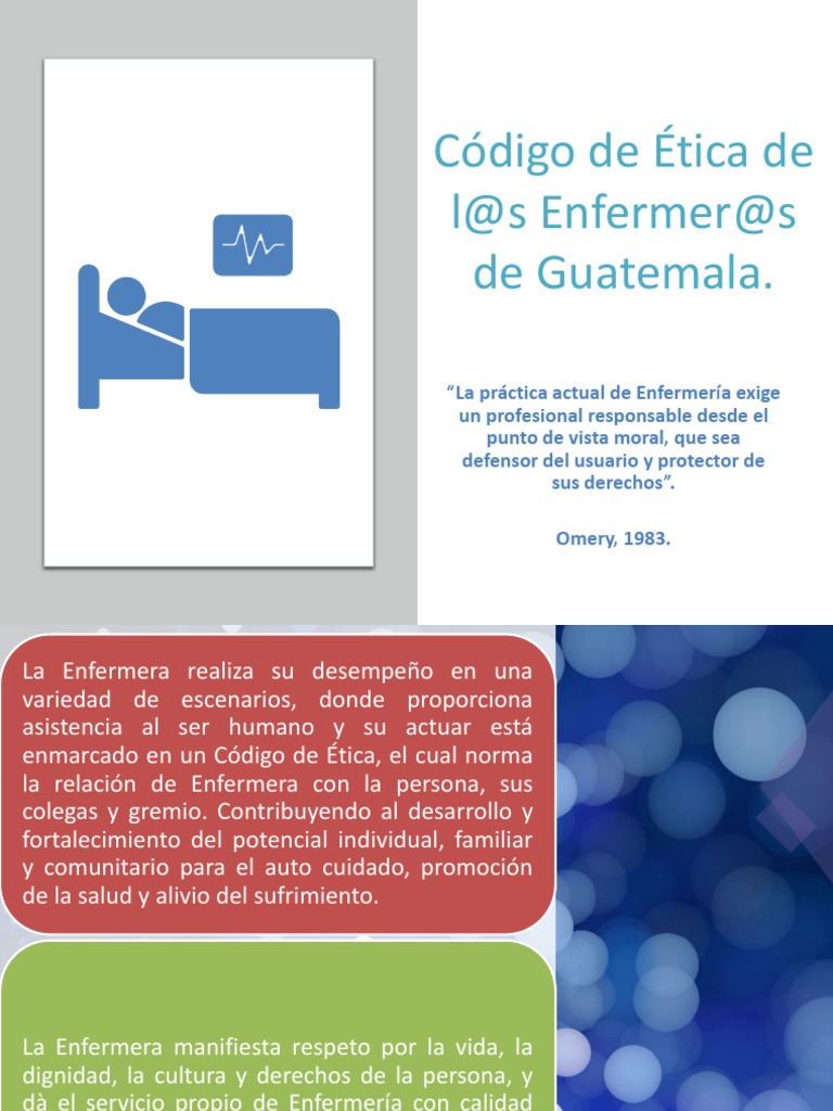 Código de Ética de Las Enfermeras (Os) de | PDF | Enfermería
