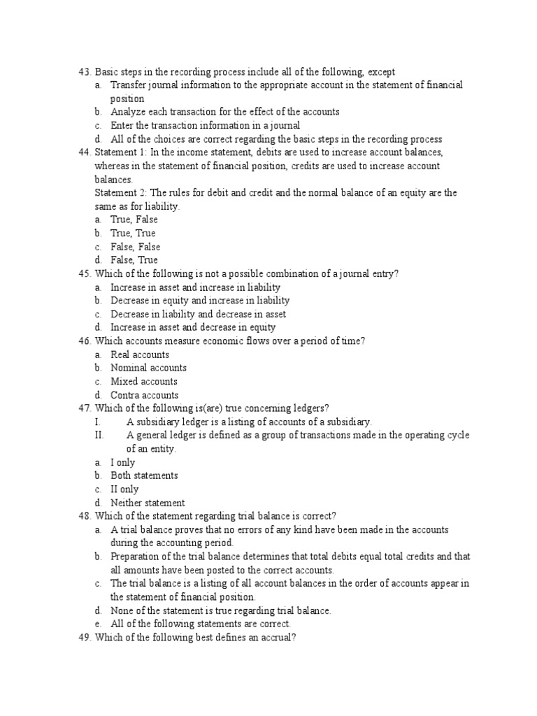 FAR Mock Exam | PDF | Debits And Credits | Balance Sheet FAR Mock Exam | PDF | Debits And Credits | Balance Sheet