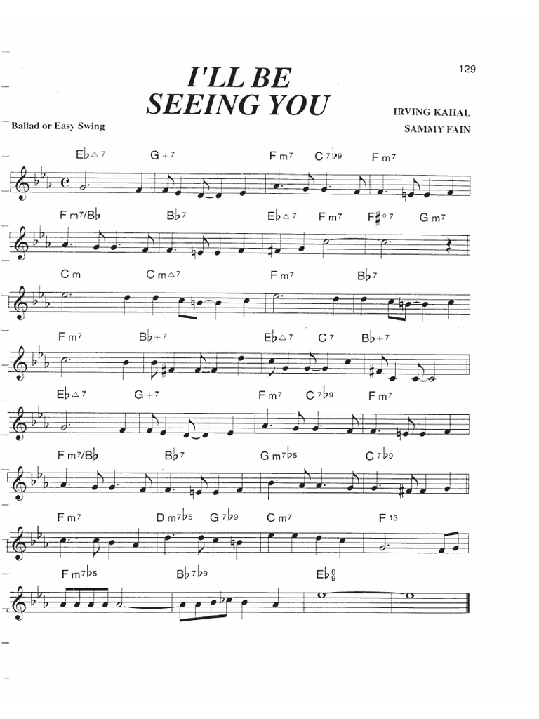 Ill Be Seeing You | PDF