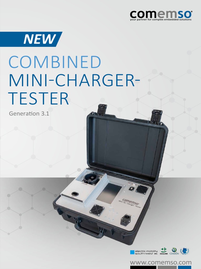 Comemso Combined Mini-Charger Tester | PDF | Power Inverter | Power Supply
