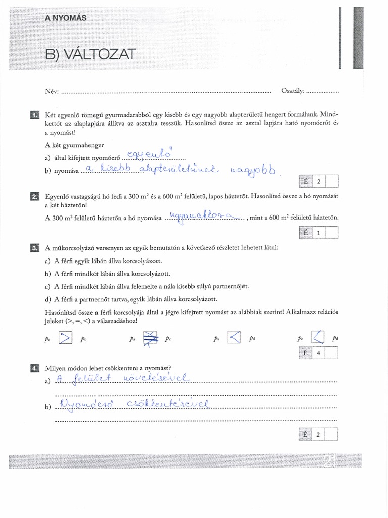 B-Változat (Nyomás) | PDF