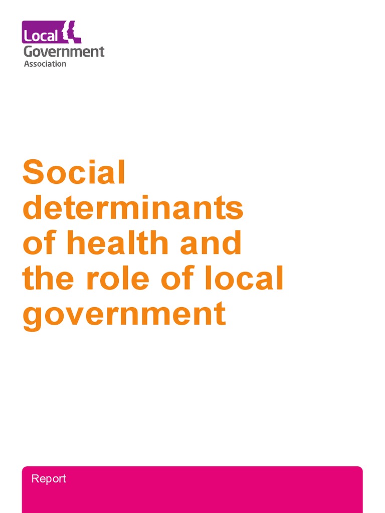 22.52 Social Determinants of HealthUK and The Local Government - 05 - 0 | PDF | Preventive ...