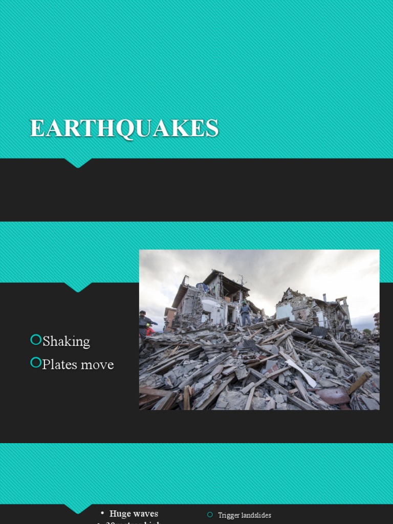 Earthquakes | PDF