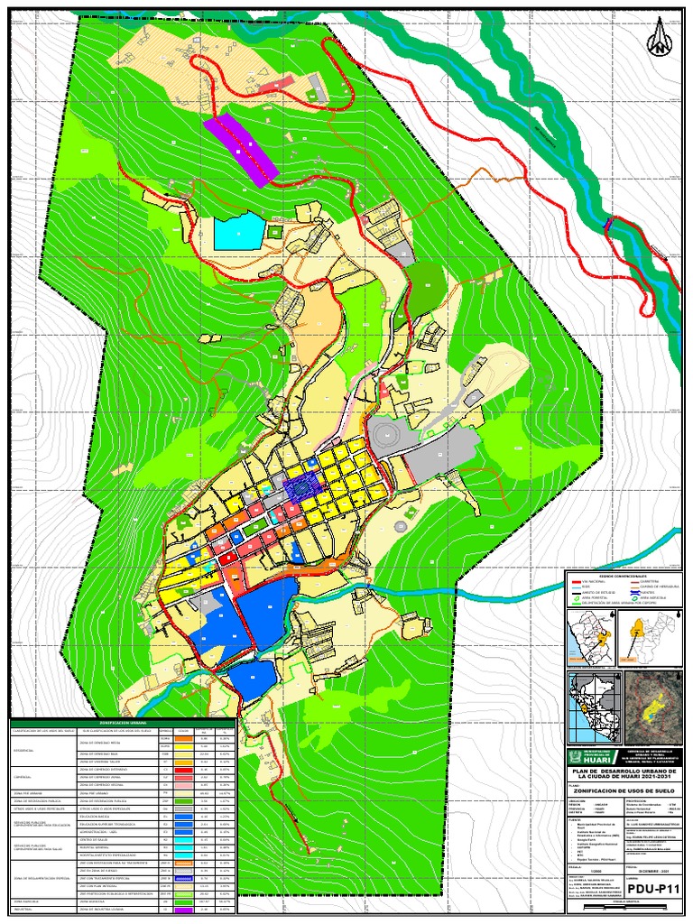 Pdu P11 Zonificacion | PDF
