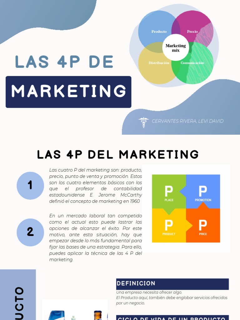 Las 4 P Del Marketing | PDF | Marketing | Producto (Negocio)