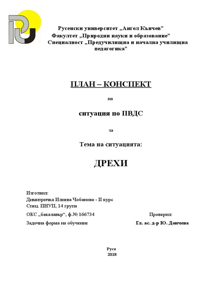 PVDS - Kursova Rabota Na Dimitrichka Chobanova | PDF