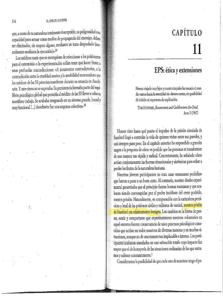 Zimbardo 2008 El Efecto Lucifer Cap 11 | PDF