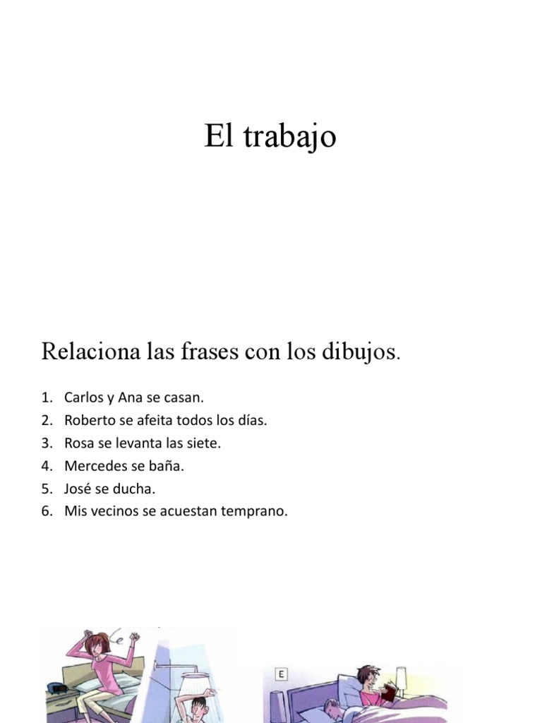 Presentación 16. El Trabajo | PDF