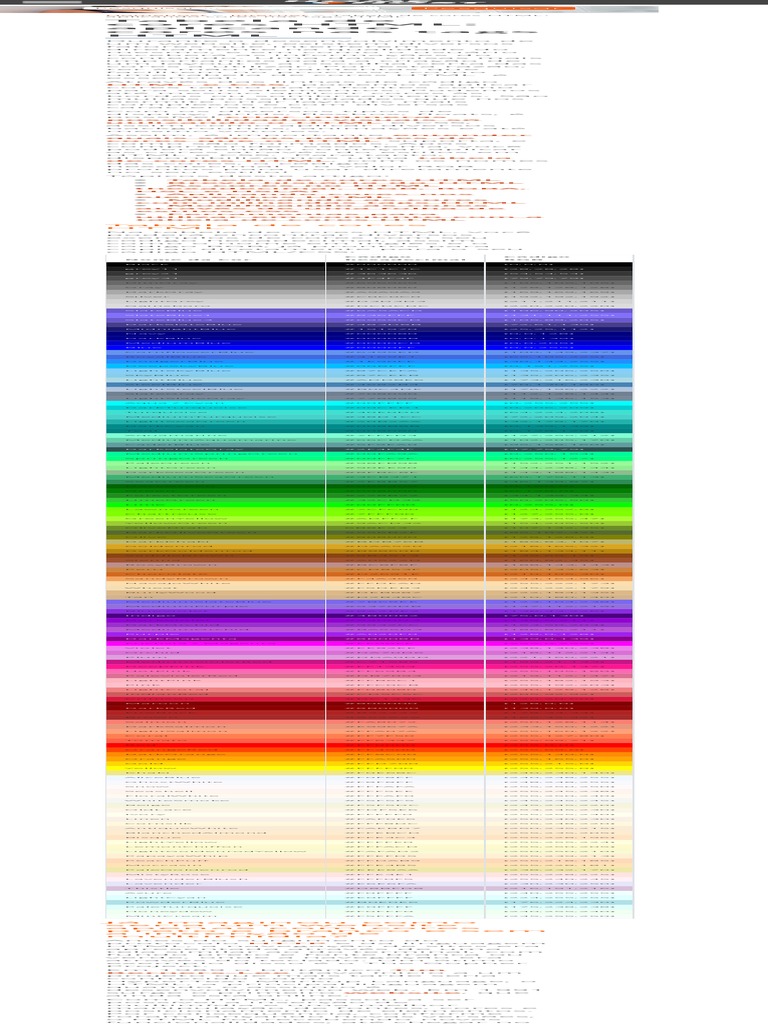 Tabela de Cores HTML Aplicando Cores Nas Tags HTML Homehost | PDF ...