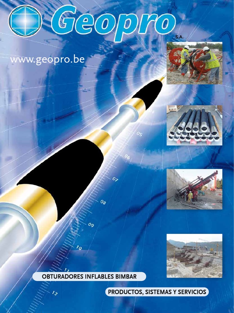 Obturadores Inflables BIMBAR de Geopro | PDF | Agua | Gases