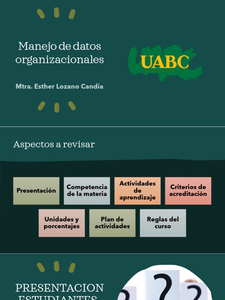 Manejo De Datos 1 Pdf Aprendizaje Cognición