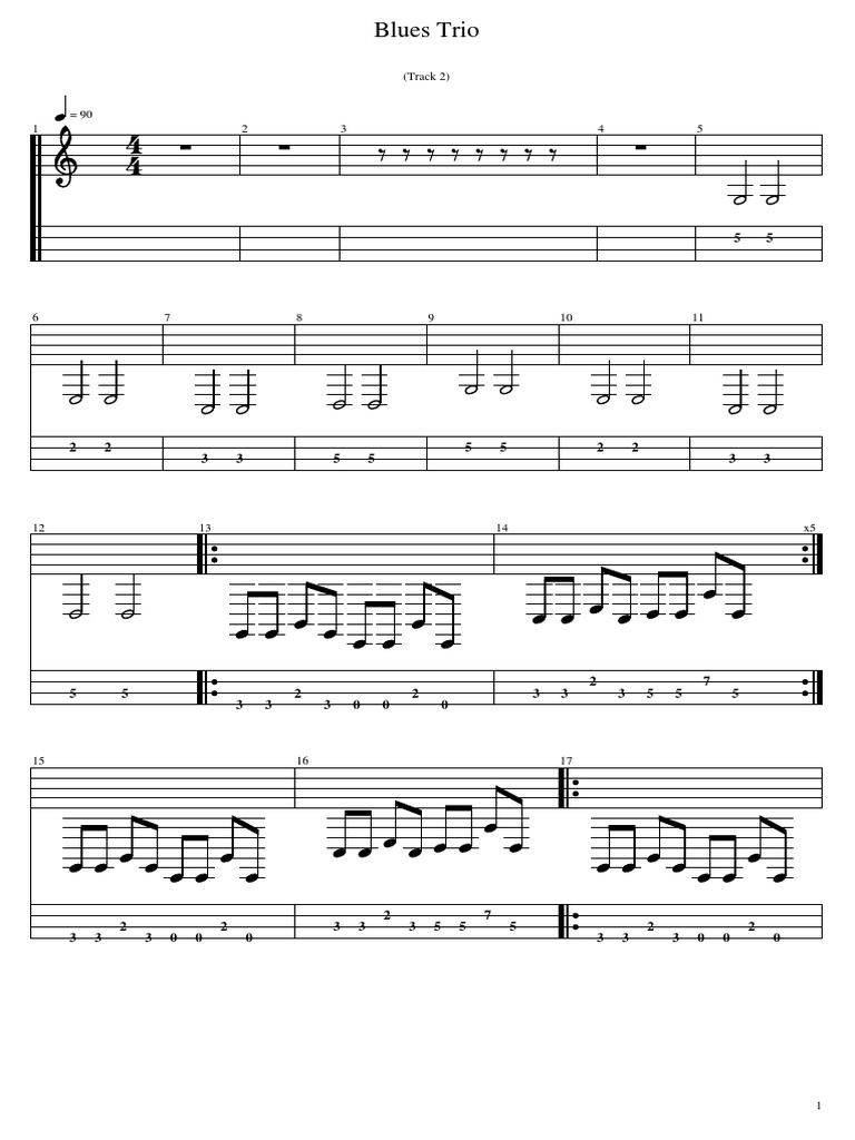 1 La Soli Distorted Bass Tab | PDF