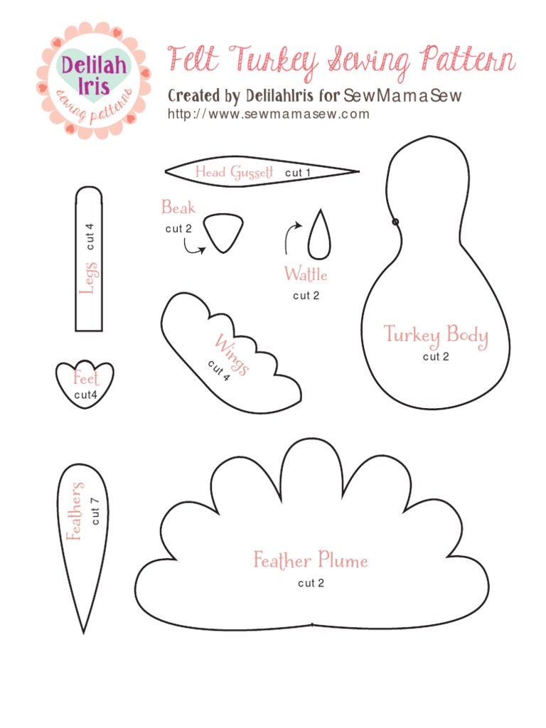 Felt Turkey Pattern | PDF