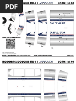 FedEx MD-11 Papercraft Template | PDF | Mc Donnell Douglas | Aviation