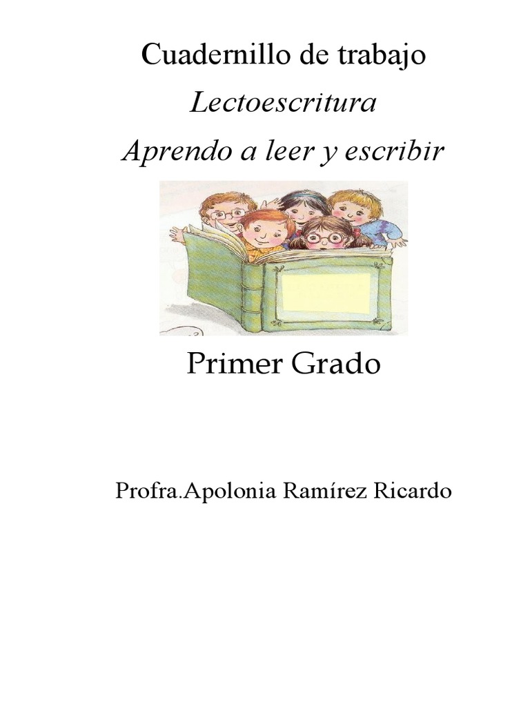 Cuadernillo De Lecto Escritura Actual Pdf